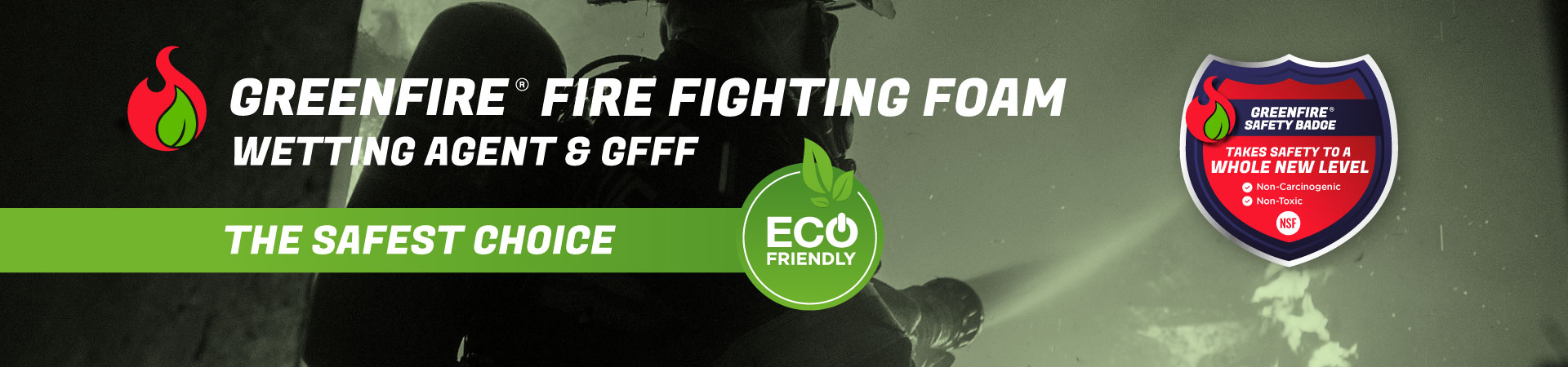GreenFire Firefighting Foam (GFFF) | NON-TOXIC and SAFE