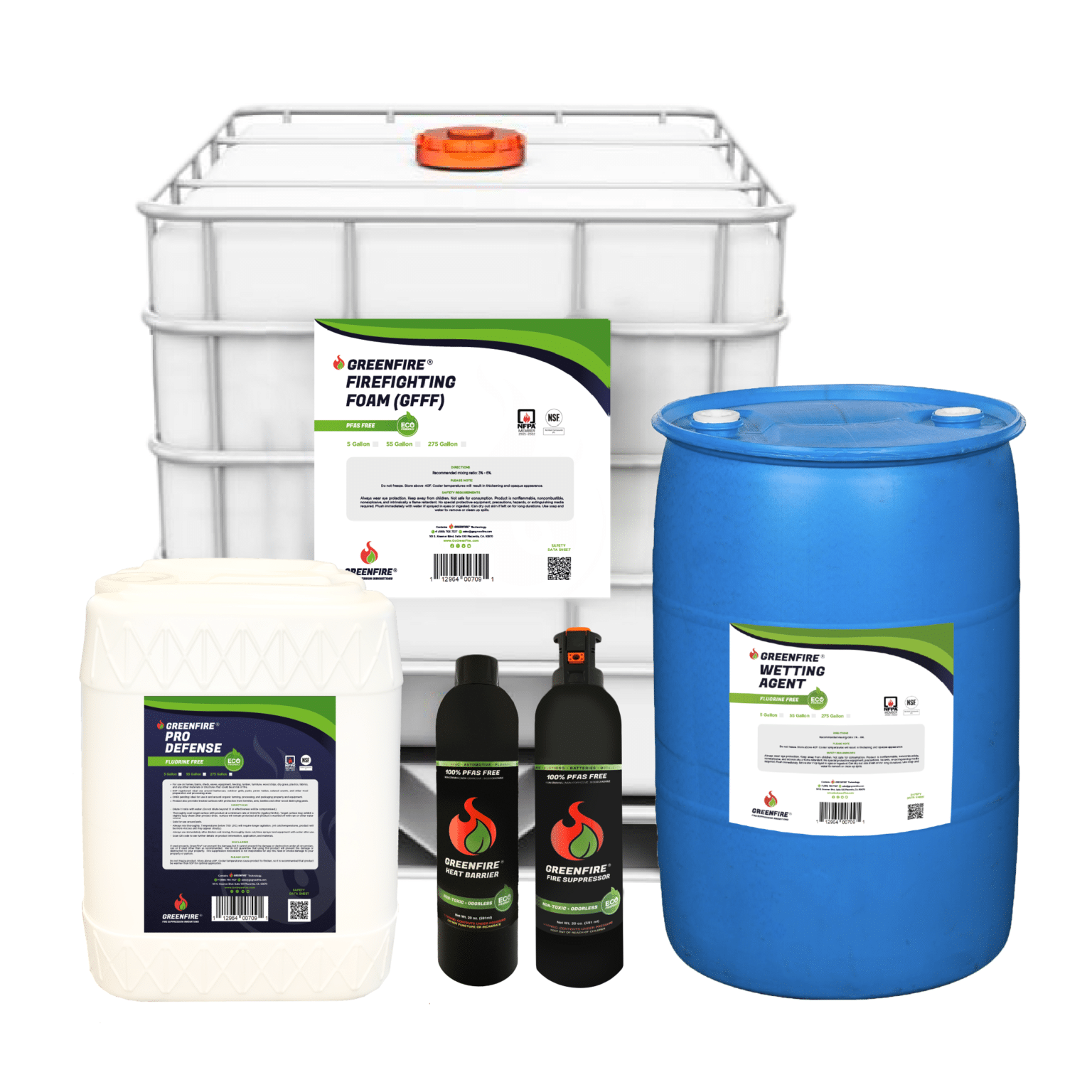 Superior Fire Protection Foam | GreenFire Saves Water - 2025